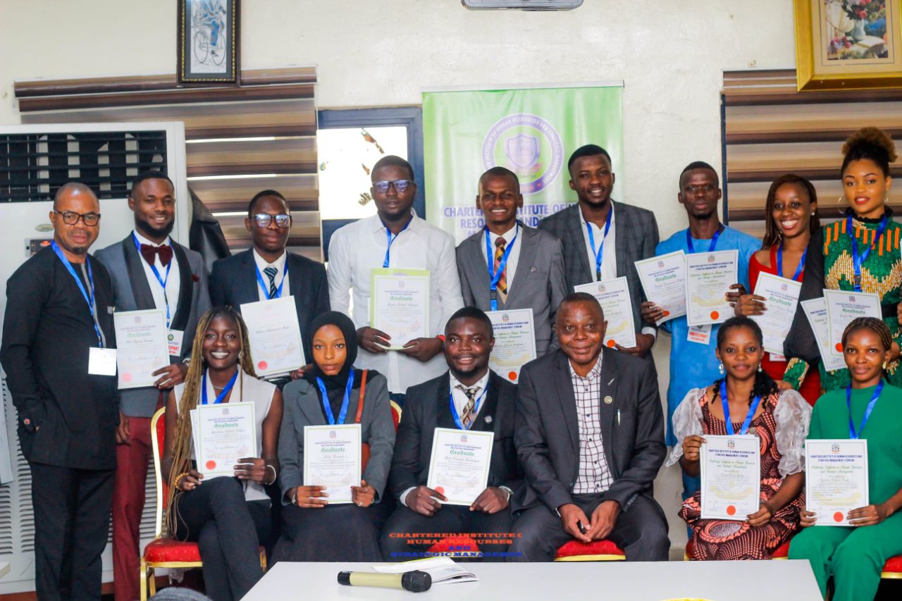 CHARTERED INSTITUTE OF HUMAN RESOURCESAND STRATEGIC MANAGEMENT